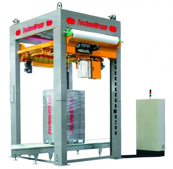 Pallet Stretch Wrappers - Integrated Top Sheet Applicator | Industry Update Manufacturing Media